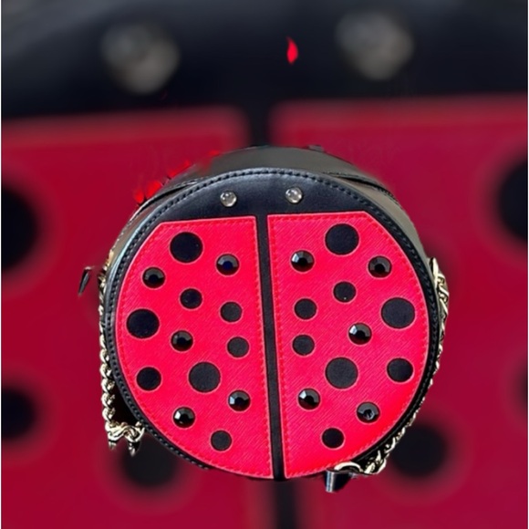 kate spade | Bags | Kate Spade Nwot Leather Pvc Ladybug Crossbody Bag ...